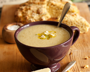 Piccolo Parsnip, Feta and Rosemary Soup | Piccolo Parsnips